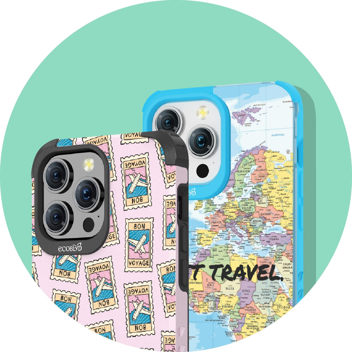 Wanderlust Collection - Travel Phone Cases | EcoBlvd