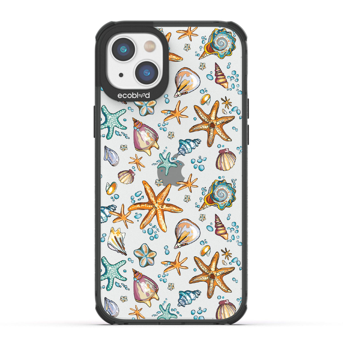 iPhone 16e, 14, 13 Case - Clear - By The Seashore – EcoBlvd