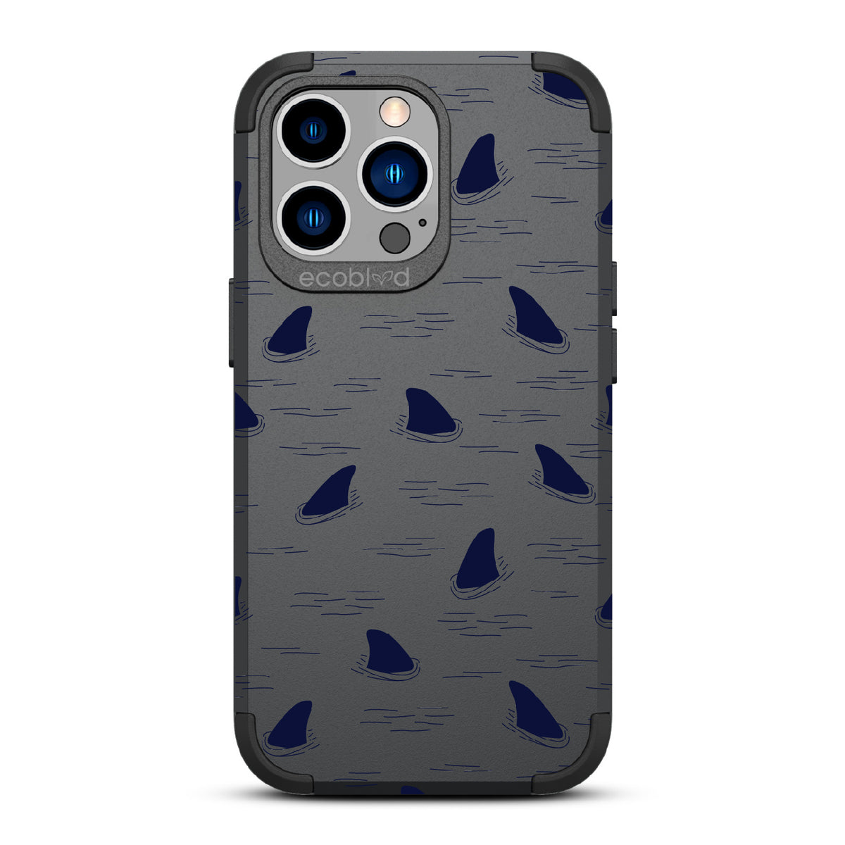 iPhone 12 & 13 Pro Max Case - Rugged - Shark Fin – EcoBlvd