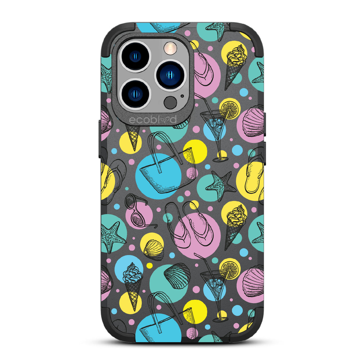 iPhone 12 & 13 Pro Max Case - Rugged - Beach Please – EcoBlvd