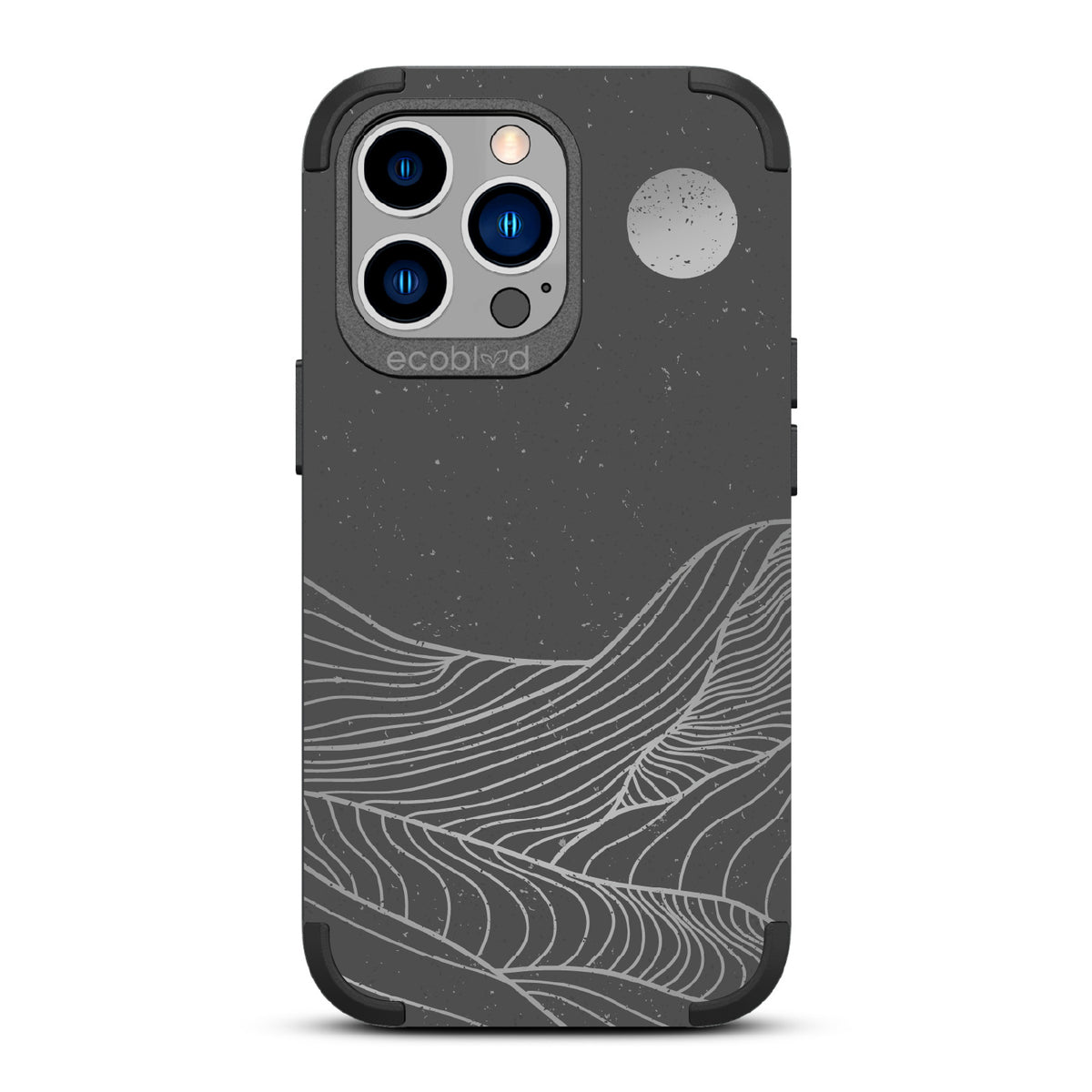 iPhone 12 & 13 Pro Max Case - Rugged - Lunar Peaks – EcoBlvd