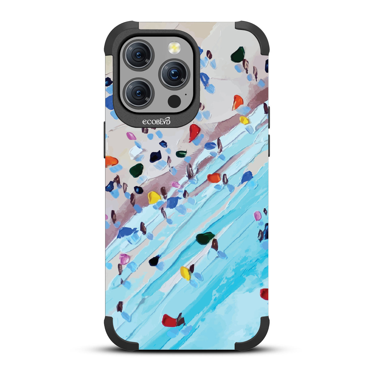 iPhone 15 Pro Max Case - MagSafe & Rugged - Waves Of Color – EcoBlvd