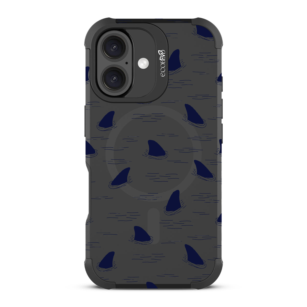 iPhone 16 Case - Sustainable & Rugged - Shark Fin – EcoBlvd