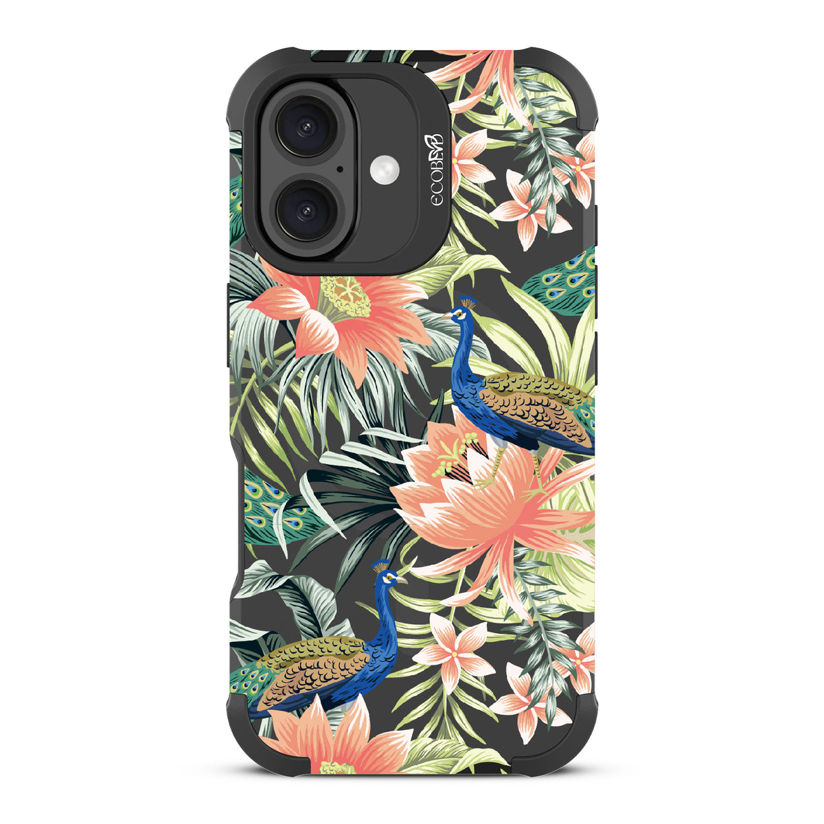 iPhone 16 Case - Sustainable & Rugged - Peacock Palace – EcoBlvd
