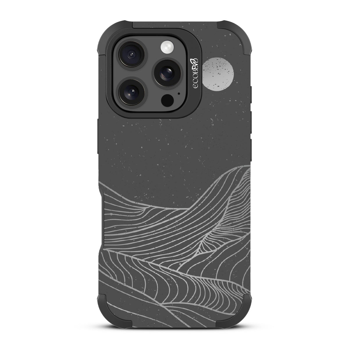 iPhone 16 Pro Case - Sustainable & Rugged - Lunar Peaks – EcoBlvd