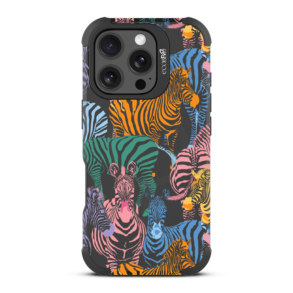 Colorful Herd - Sustainable Rugged iPhone 16 Pro Case – EcoBlvd