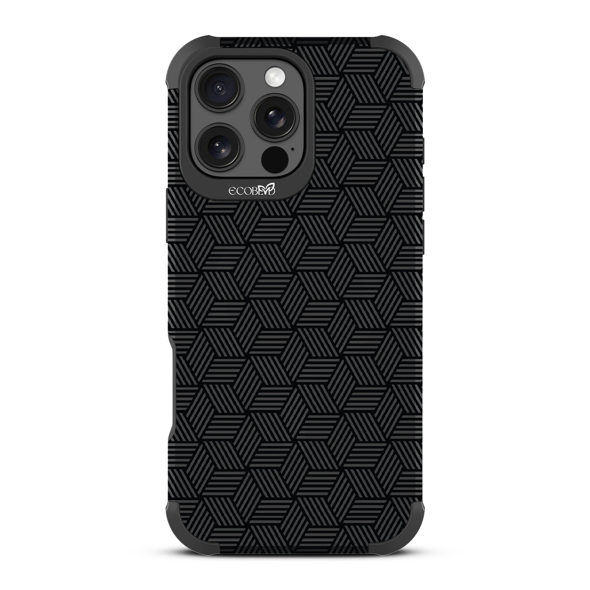 iPhone 16 Pro Max Case - Rugged - Geometric Web – EcoBlvd