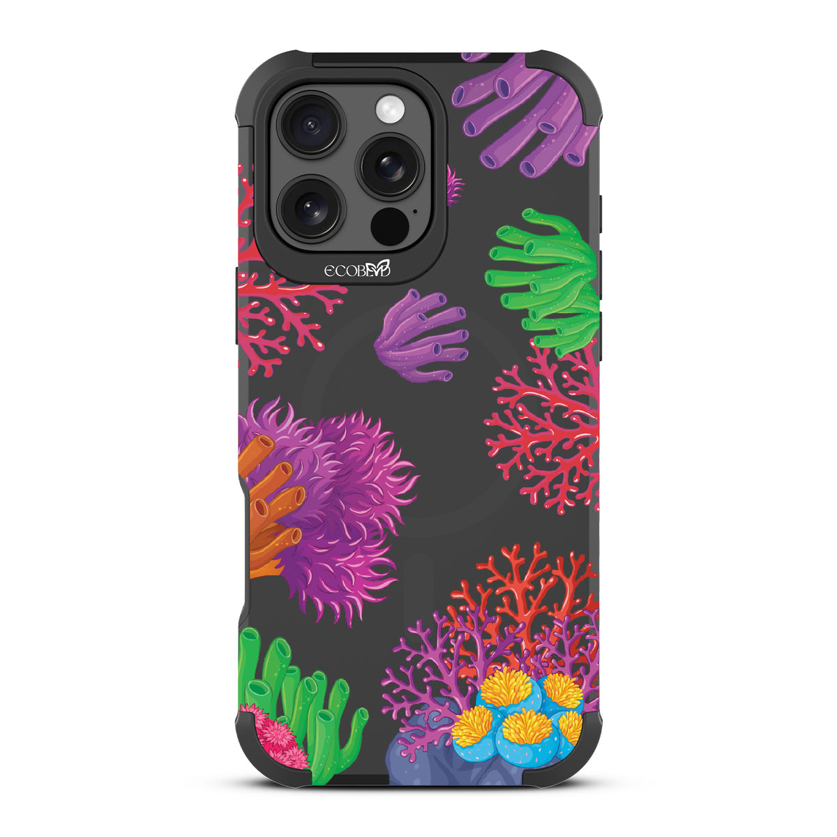 iPhone 16 Pro Max Case - Sustainable & Rugged - Coral Reef – EcoBlvd