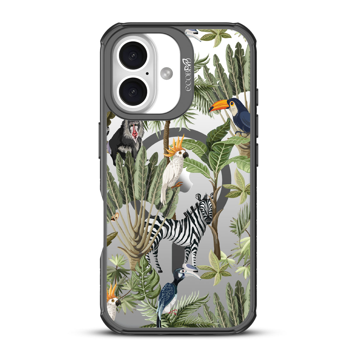 iPhone 16 Case - Sustainable & Clear - Toucan Play That Game – EcoBlvd