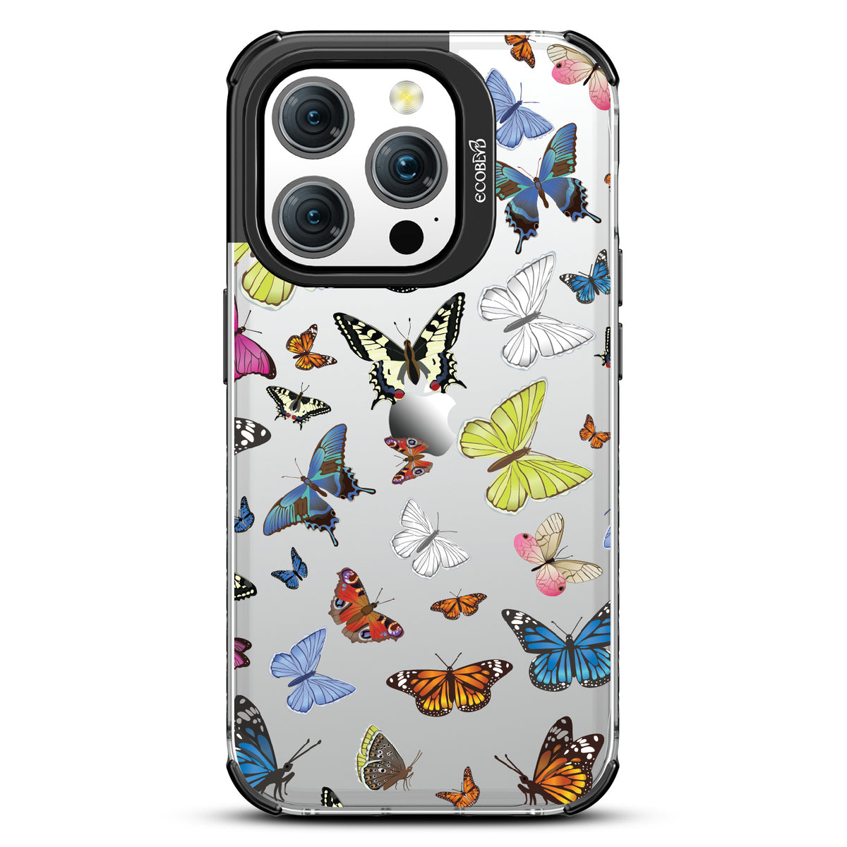 iPhone 15 Pro Case - Clear - You Give Me Butterflies – EcoBlvd