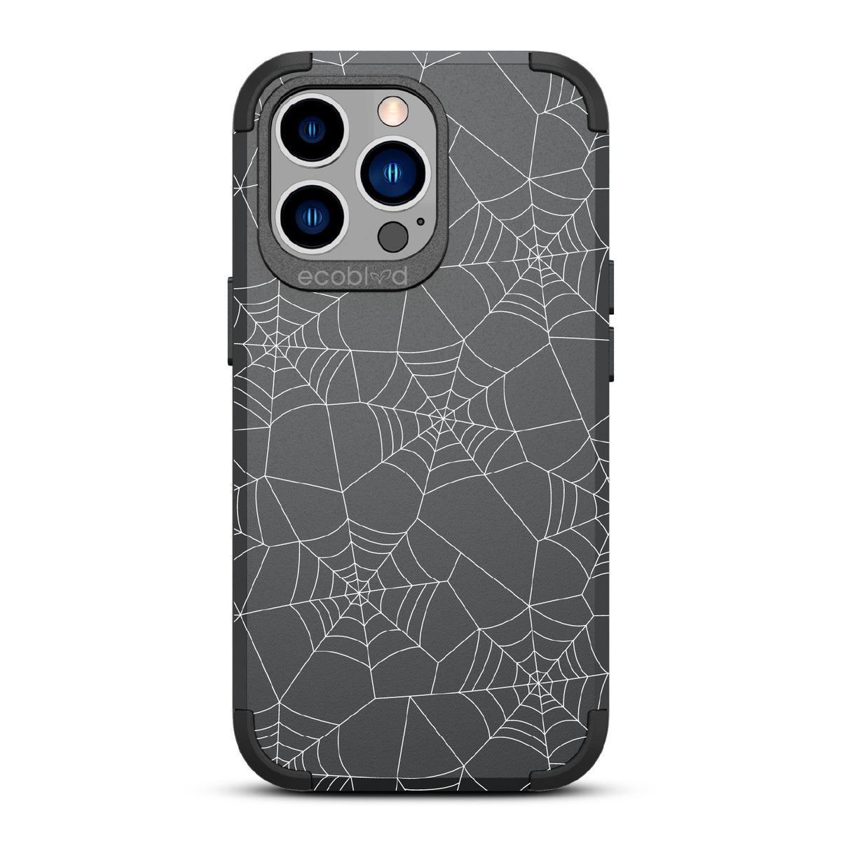 iPhone 12 & 13 Pro Max Case - Rugged - Spider Web – EcoBlvd
