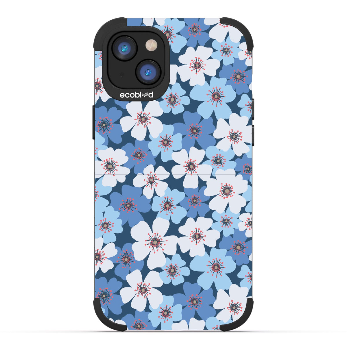 iPhone 16e, 14, 13 Case - Rugged - Daisy Delight – EcoBlvd