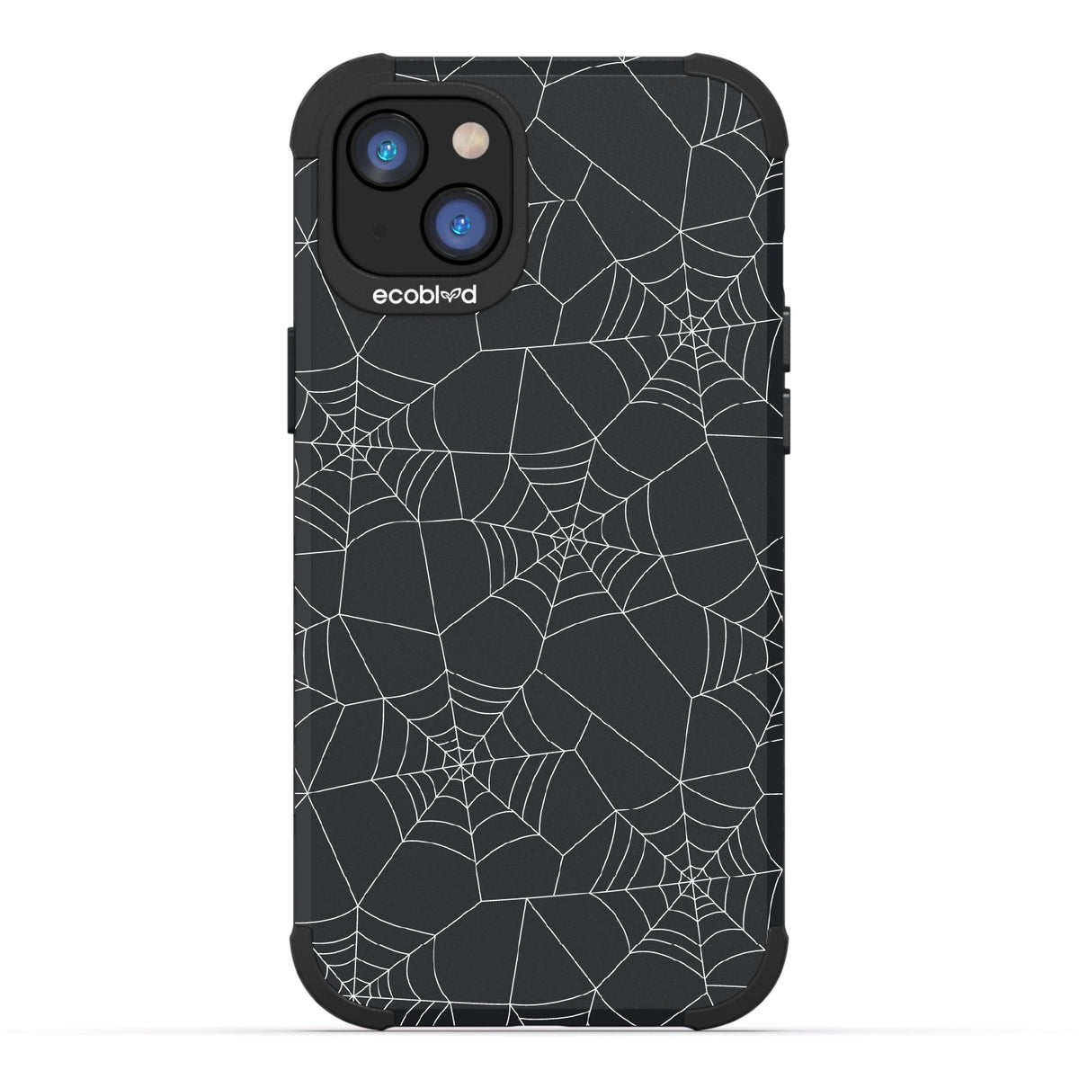 iPhone 16e, 14, 13 Case - Compostable & Rugged - Spider Web – EcoBlvd