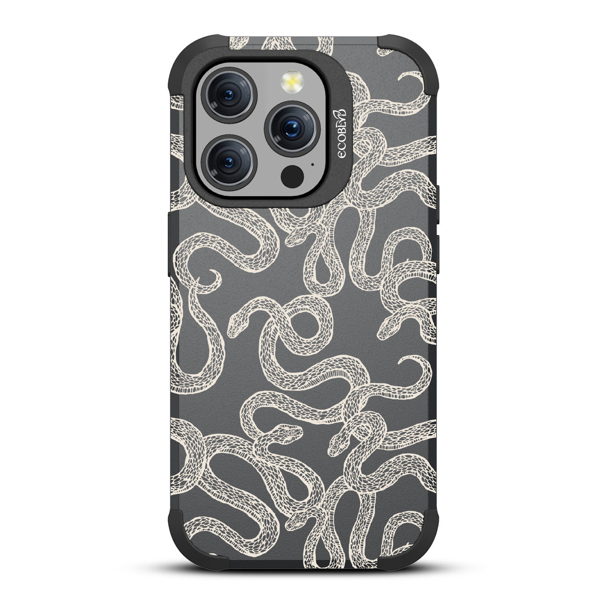 iPhone 15 Pro Case - MagSafe & Rugged - Slithering Serpent – EcoBlvd