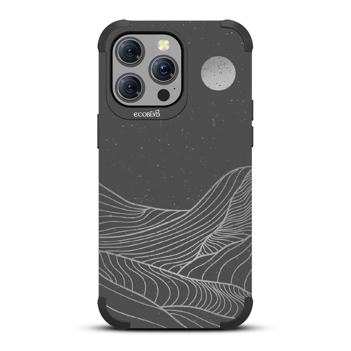 iPhone 15 Pro Max Case - MagSafe & Rugged - Lunar Peaks – EcoBlvd