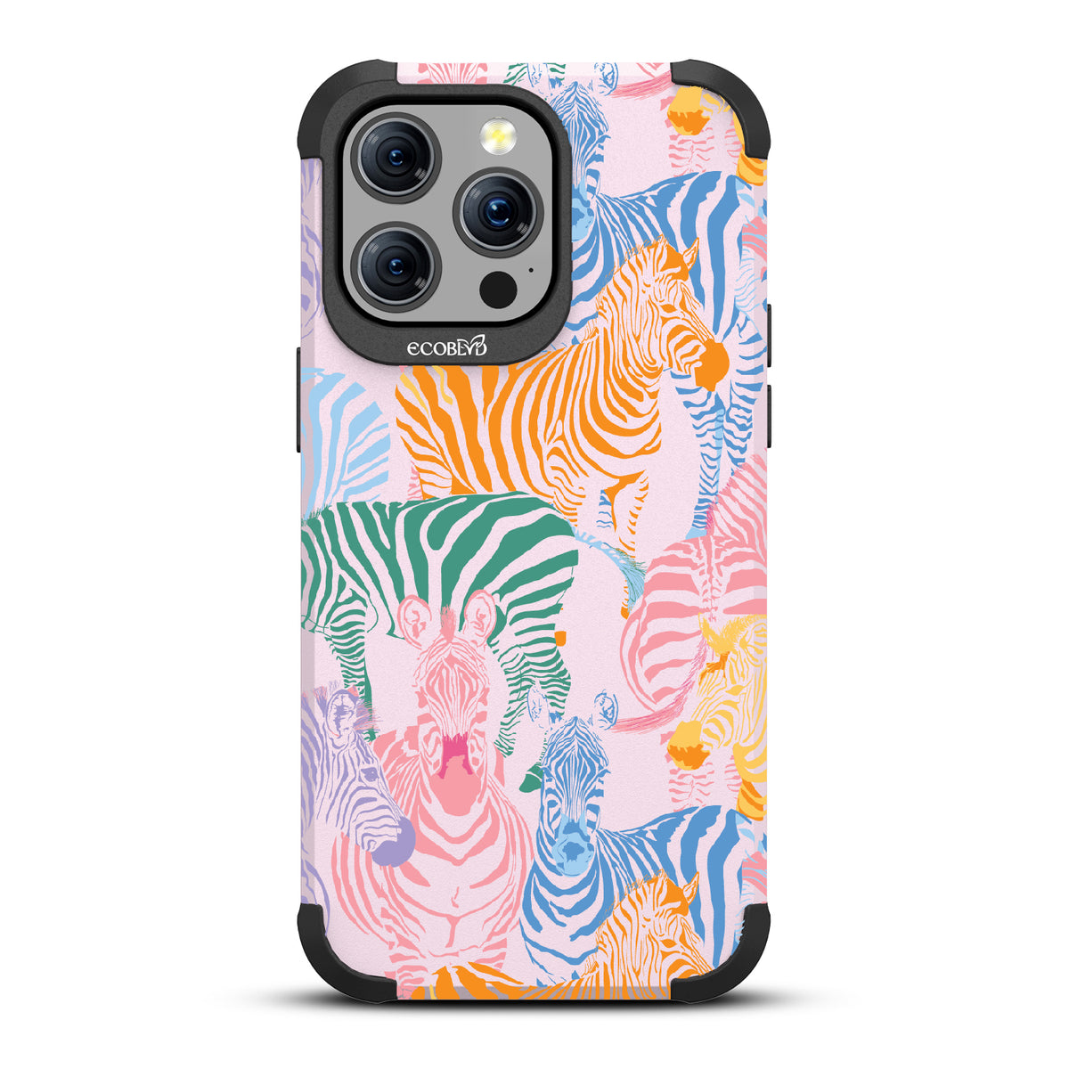 iPhone 15 Pro Max Case - MagSafe & Rugged - Colorful Herd – EcoBlvd