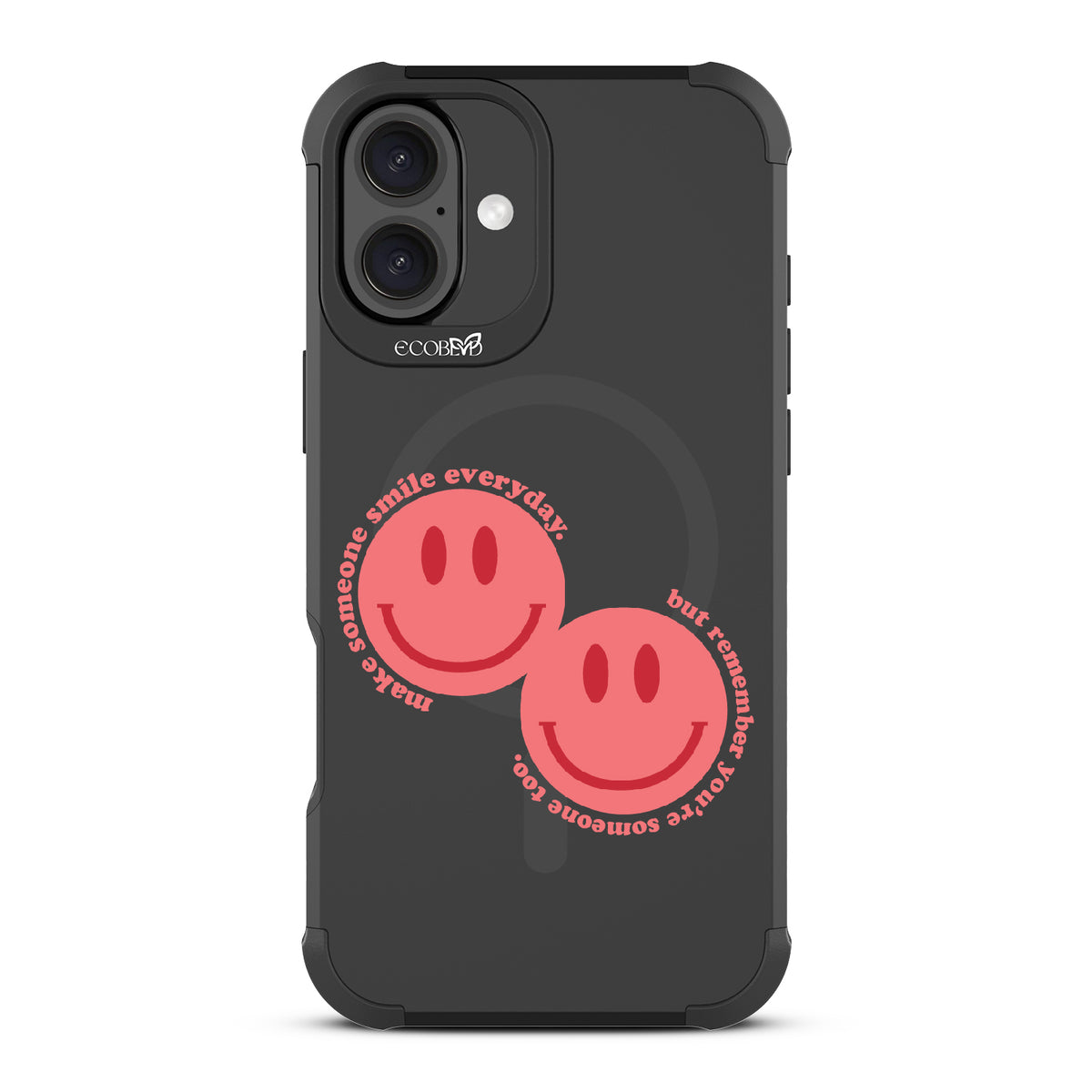 iPhone 16 Plus Case - Rugged - Make Someone Smile – EcoBlvd