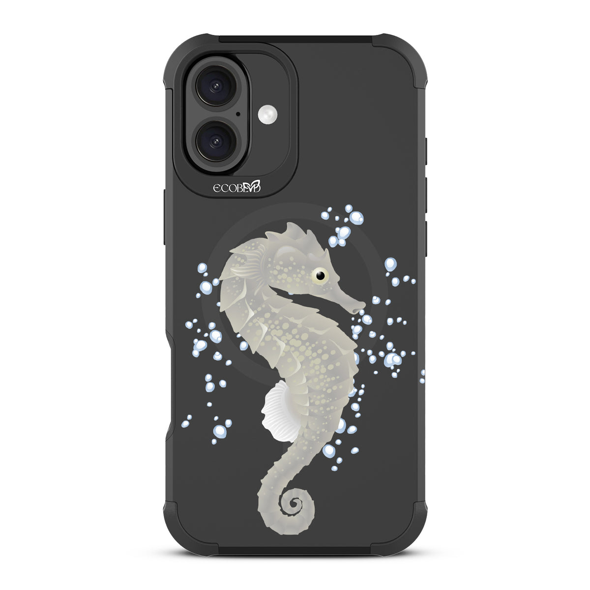 iPhone 16 Plus Case - Rugged - Gallop Of The Sea – EcoBlvd