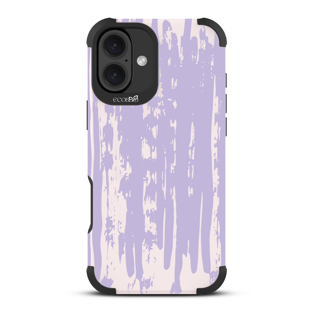 iPhone 16 Plus Case - Rugged - Periwinkle Paint – EcoBlvd