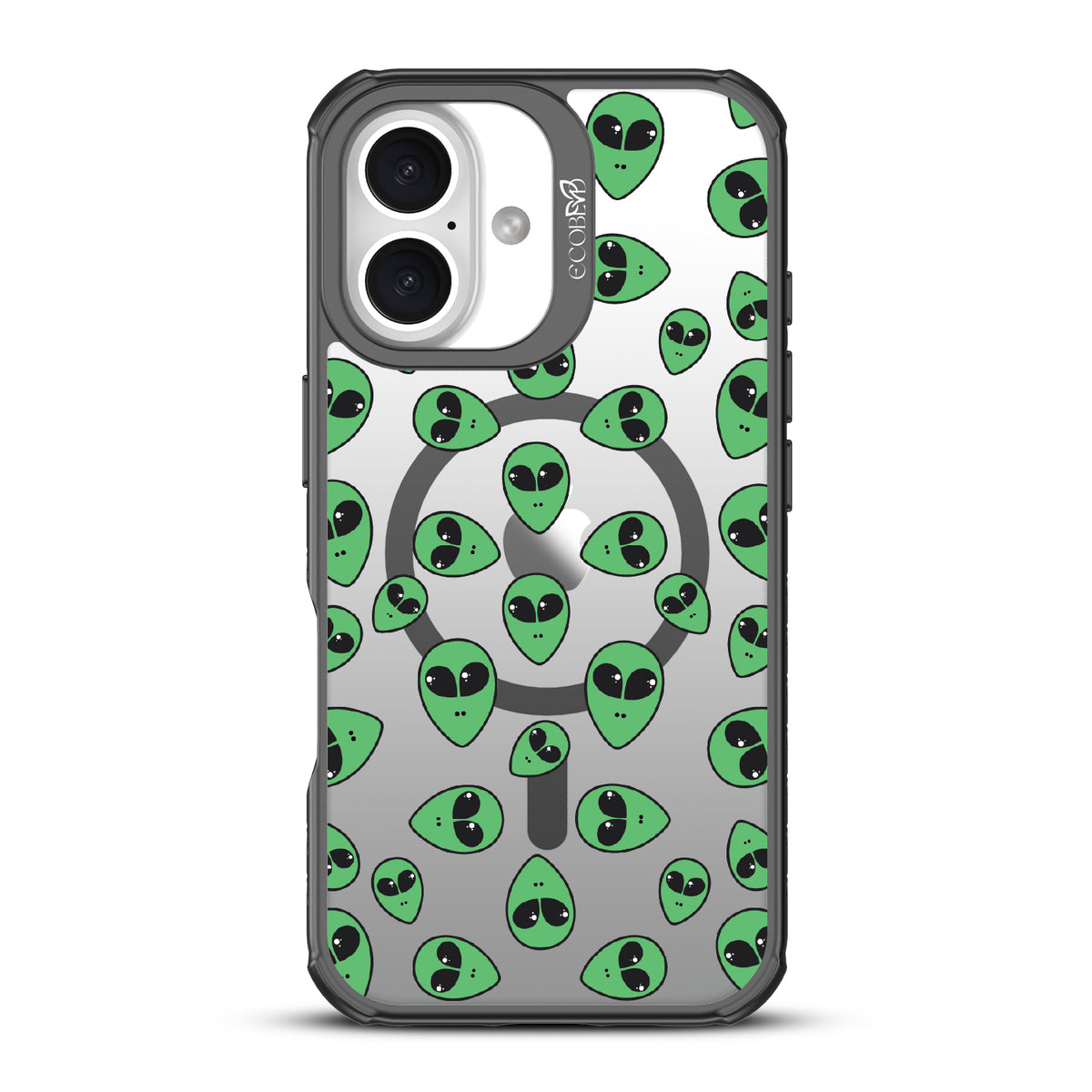 iPhone 16 Case - Sustainable & Clear - Aliens – EcoBlvd