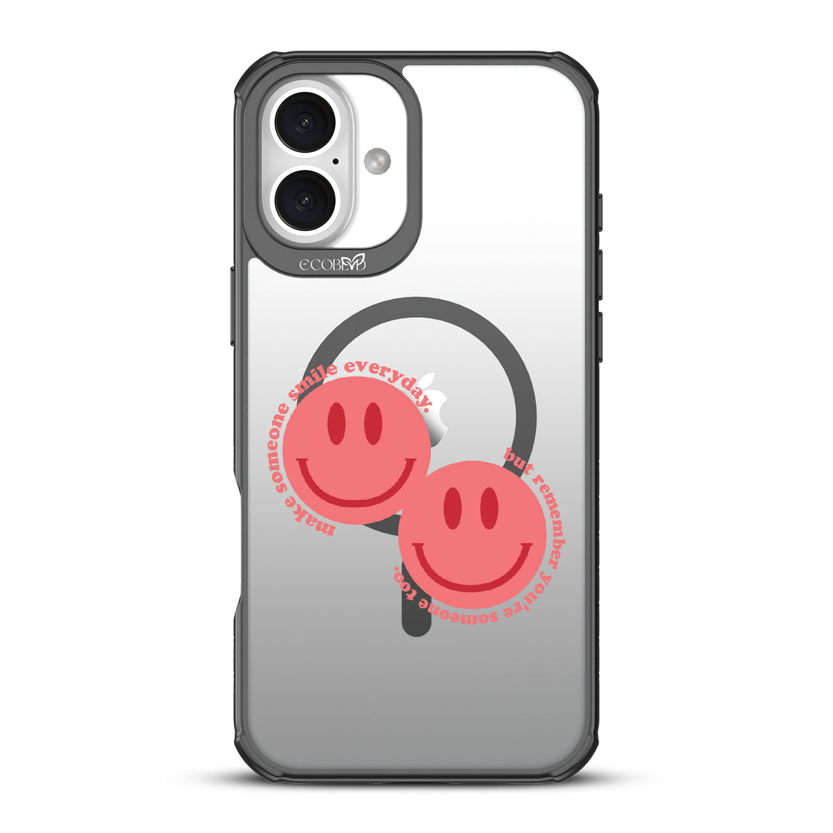 iPhone 16 Plus Case - Clear - Make Someone Smile – EcoBlvd