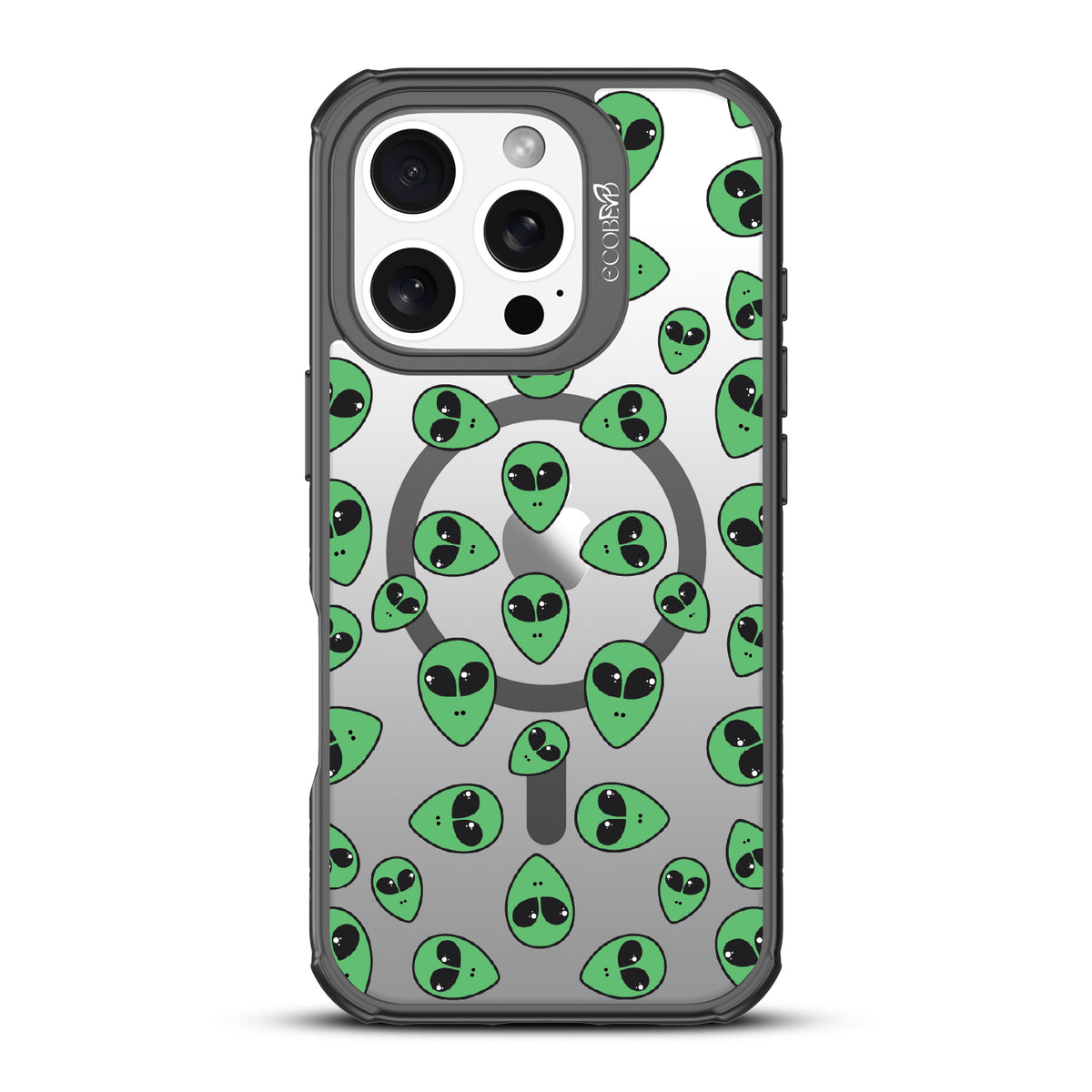 iPhone 16 Pro Case - Sustainable & Clear - Aliens – EcoBlvd