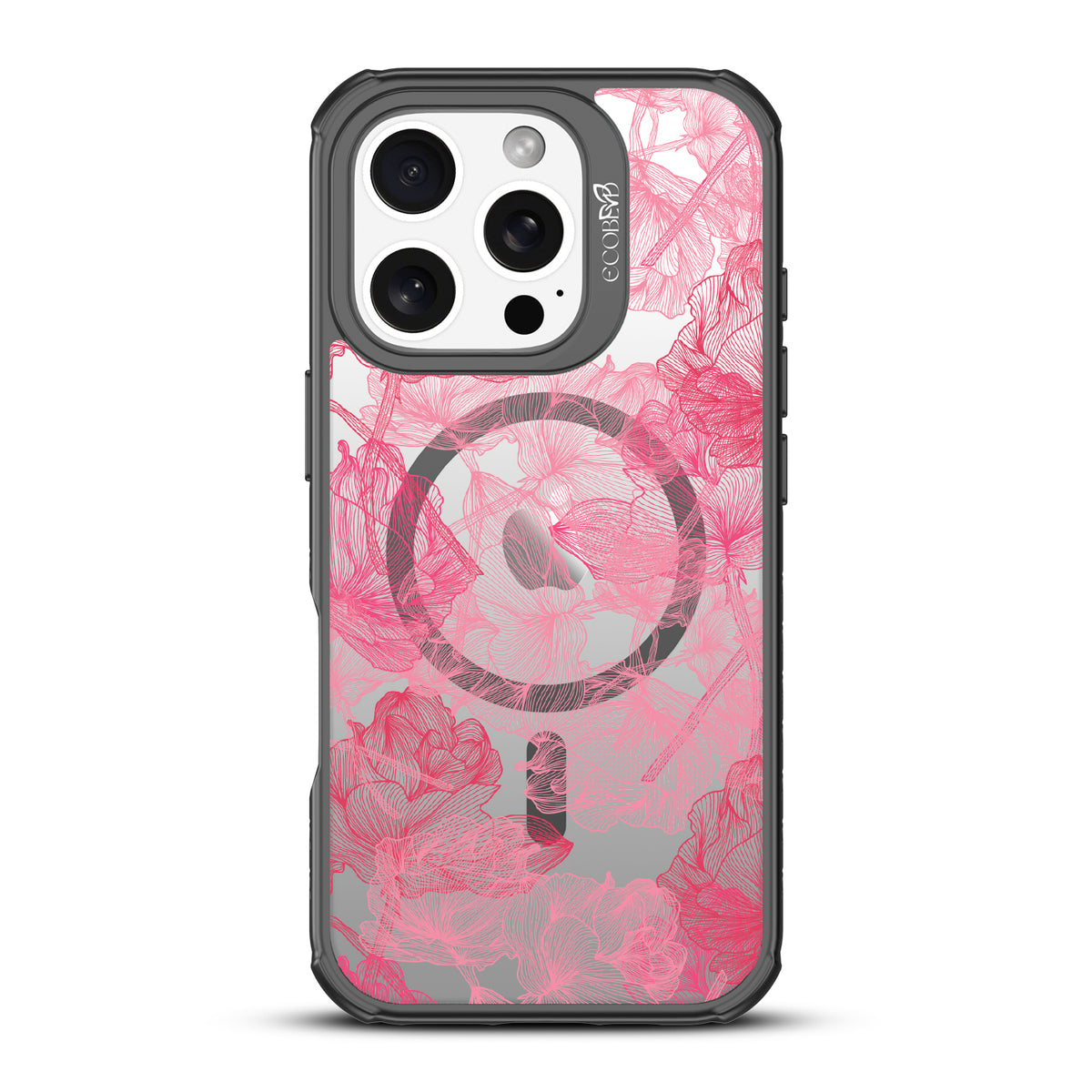iPhone 16 Pro Case - Sustainable & Clear - Blushed Pink – EcoBlvd