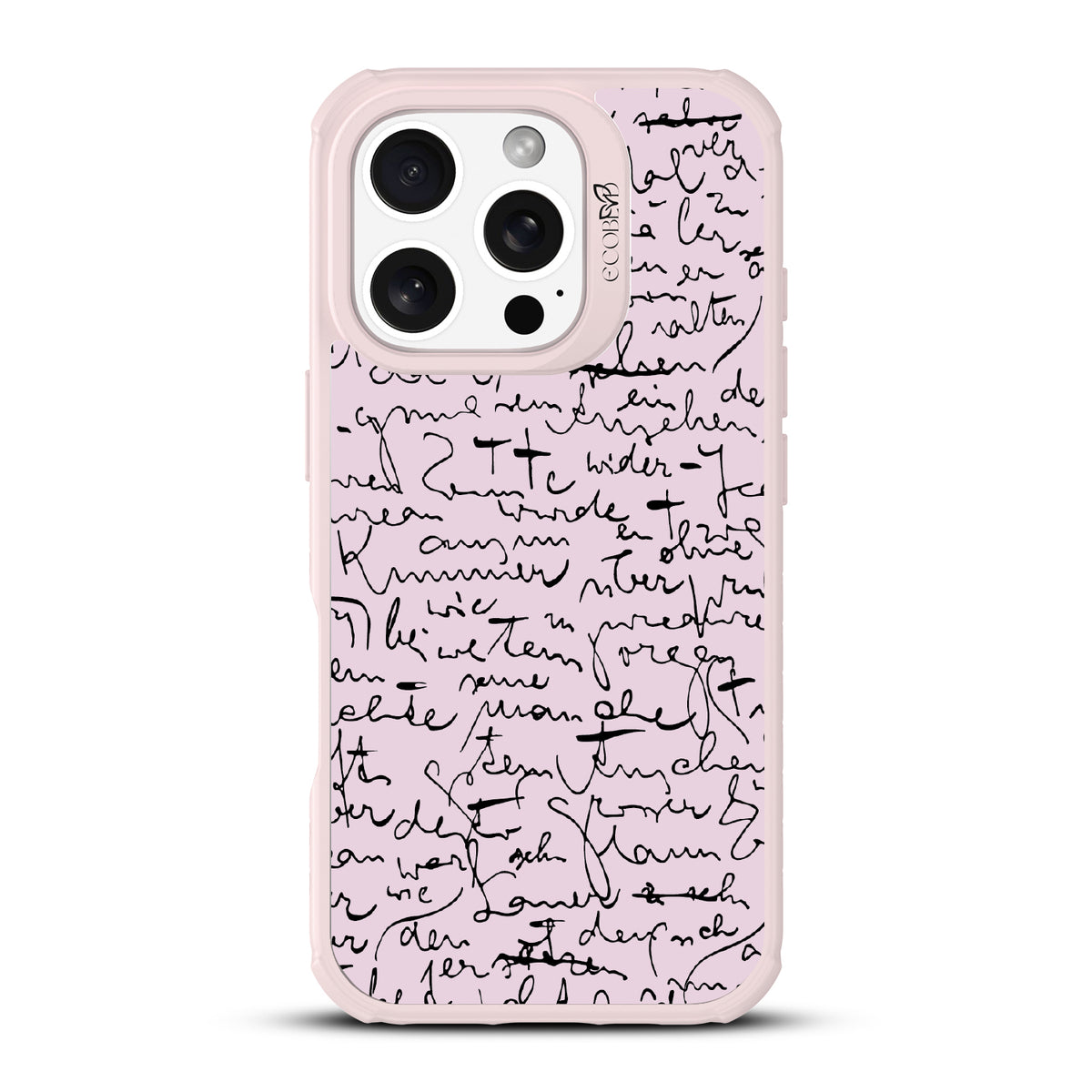 iPhone 16 Pro Case - Sustainable & Clear - Beyond Words – EcoBlvd