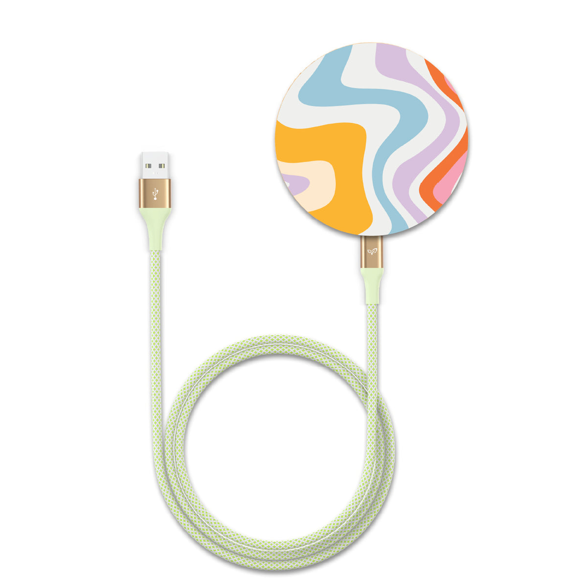 Wireless Charger - 15W - Sustainable - Funky Flow – EcoBlvd